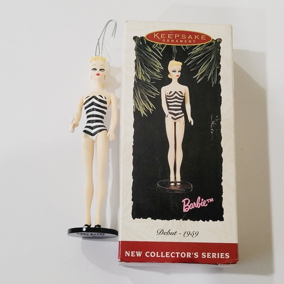 Hallmark | Holiday | Barbie Hallmark Keepsake Ornament Barbie Debut 959 ...